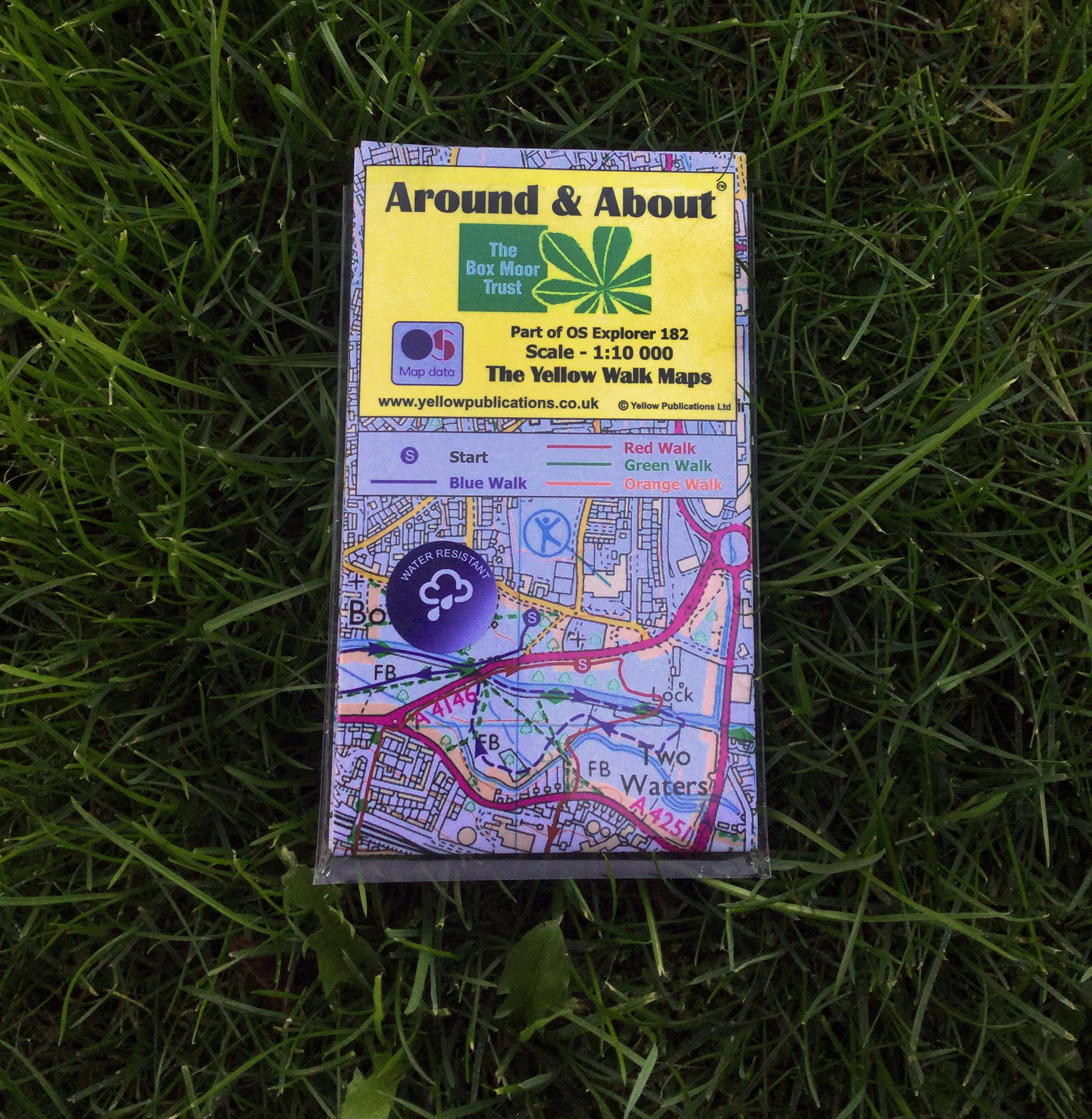 Waterproof Map - The Box Moor Trust