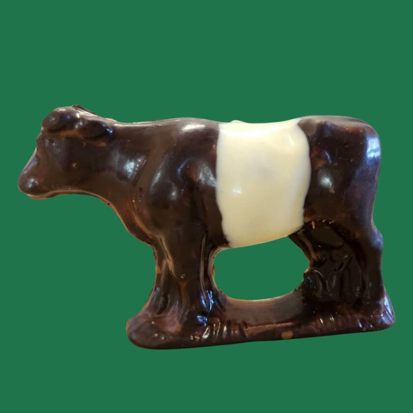 Chocolate Belted Galloway Cow - The Box Moor Trust