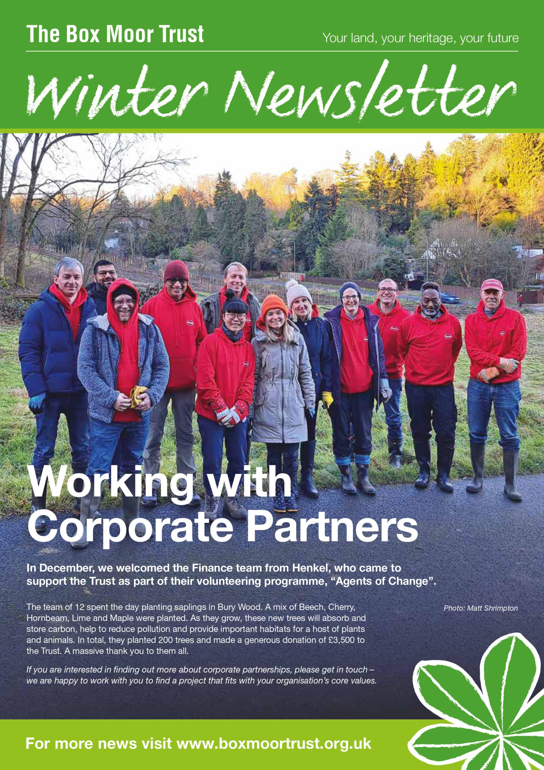 Latest Updates & News | Newsletter | The Box Moor Trust